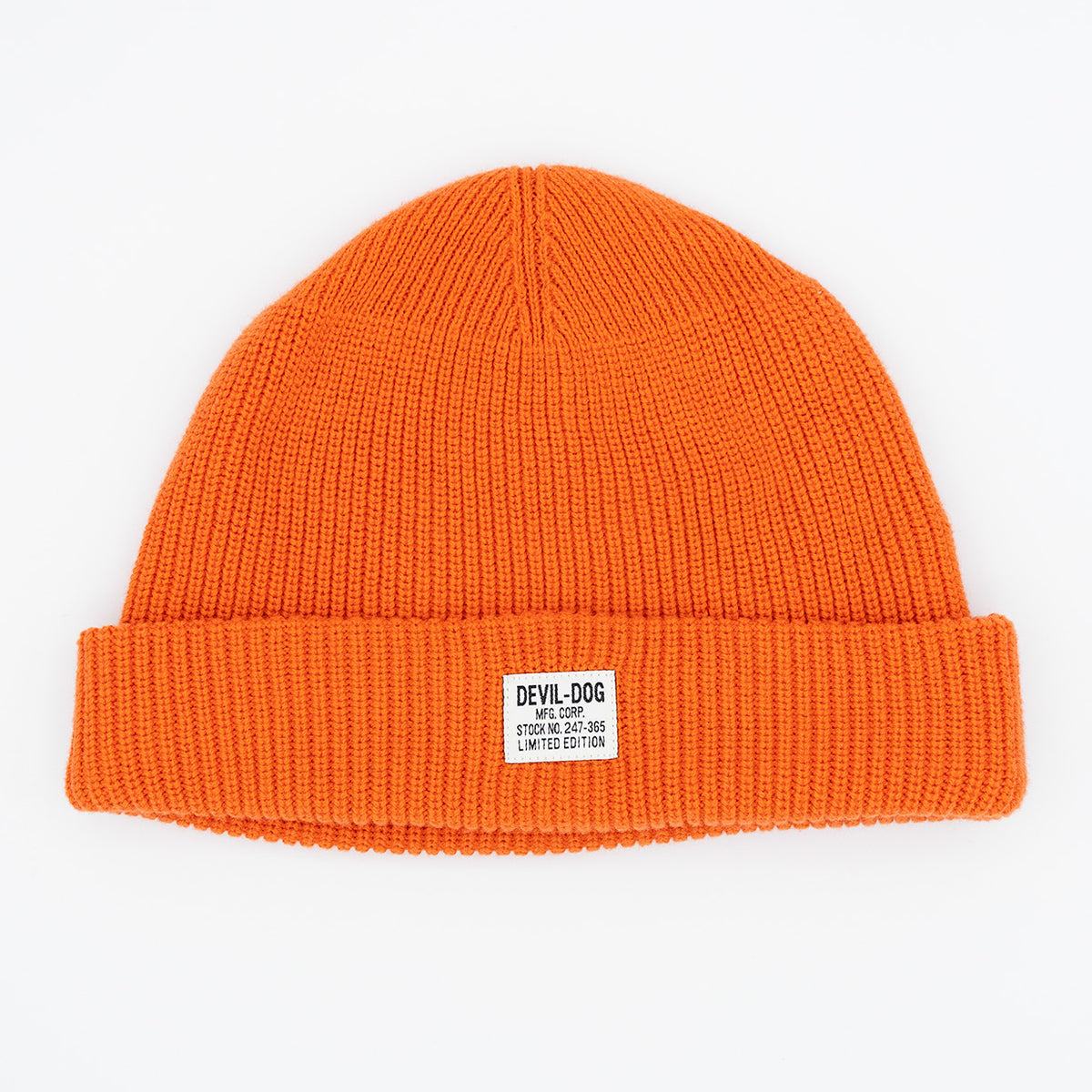 Knit Beanie Hunter Orange | DEVIL-DOG® – DEVIL-DOG Dungarees